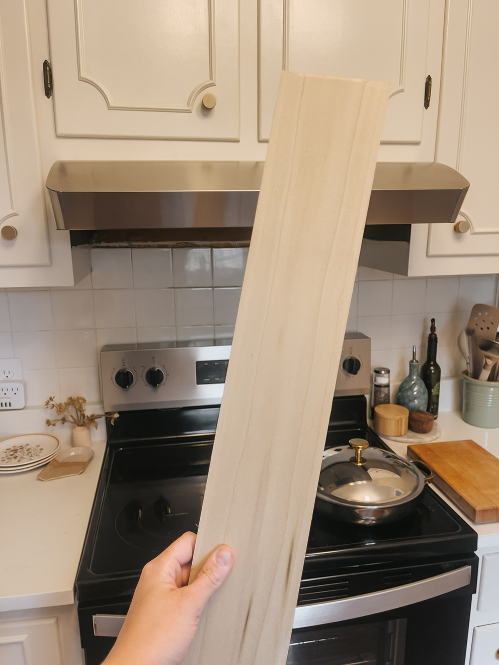 Installing A Stainless Steel Range Hood - Dream Green DIY