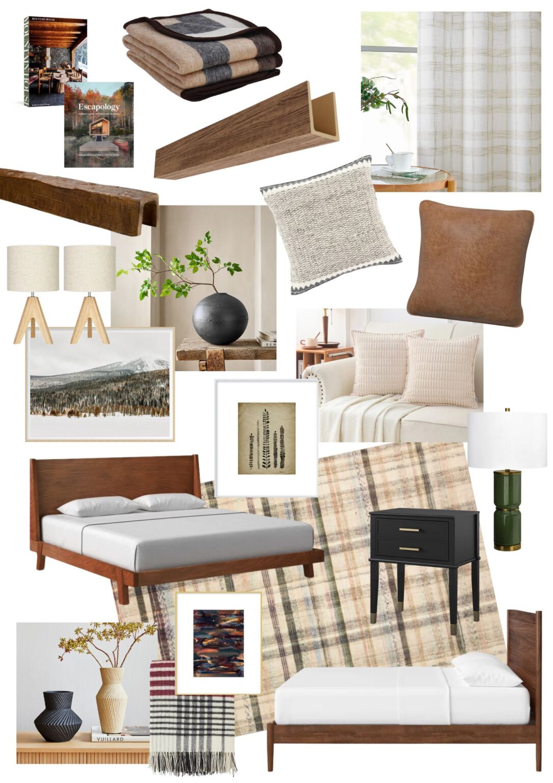 April 2025 Home Mood Boards - Dream Green DIY