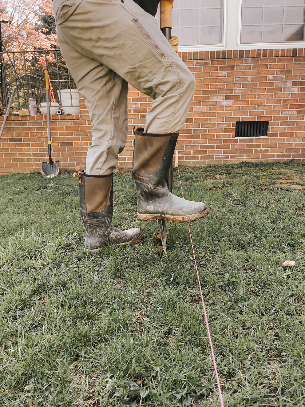 How To Build A DIY Hardscape Patio - Dream Green DIY