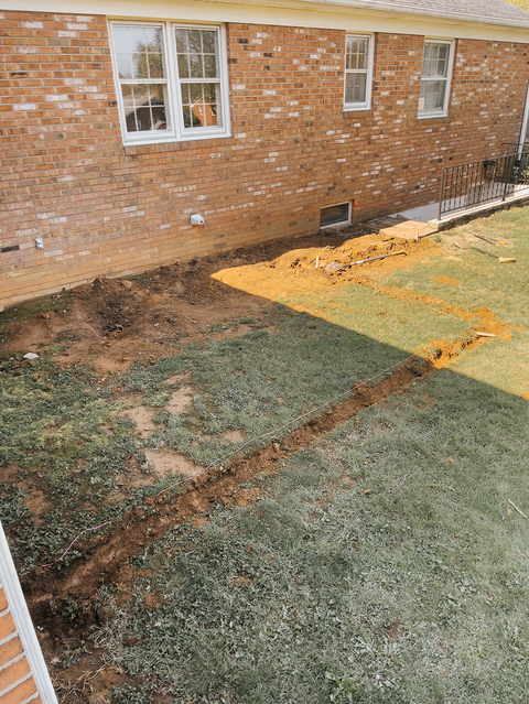 How To Build A DIY Hardscape Patio - Dream Green DIY