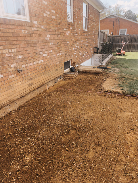 How To Build A DIY Hardscape Patio - Dream Green DIY