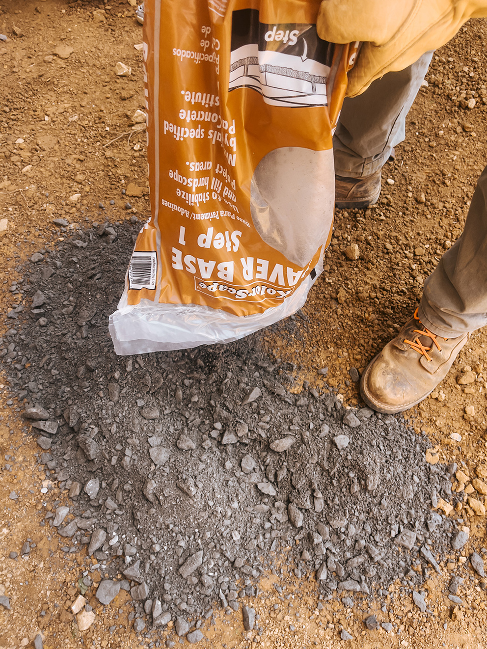 How To Build A DIY Hardscape Patio - Dream Green DIY