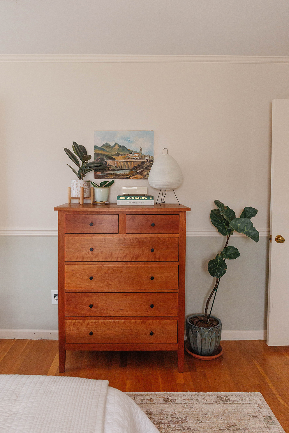 All About Our Classic Chair Rail Trim - Dream Green DIY