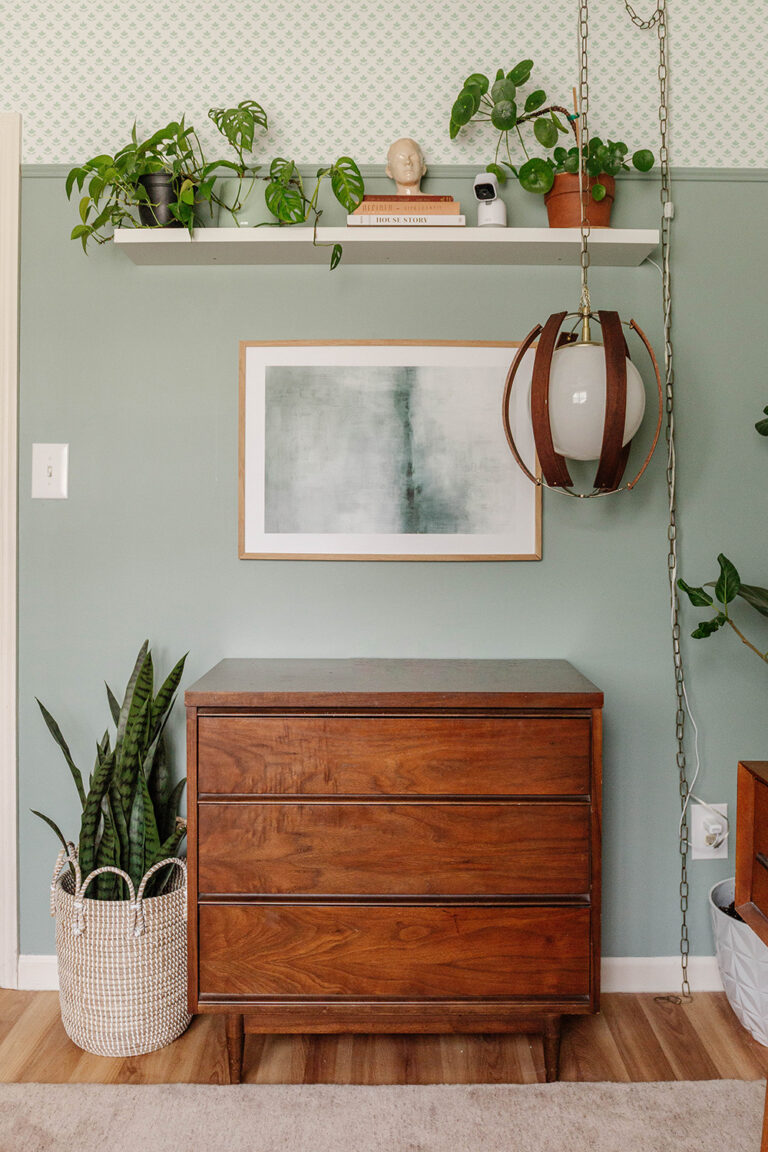 Make DIY Drawer Decals Using Wallpaper - Dream Green DIY