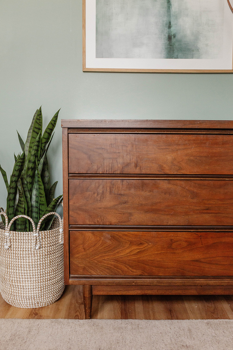 Make DIY Drawer Decals Using Wallpaper - Dream Green DIY