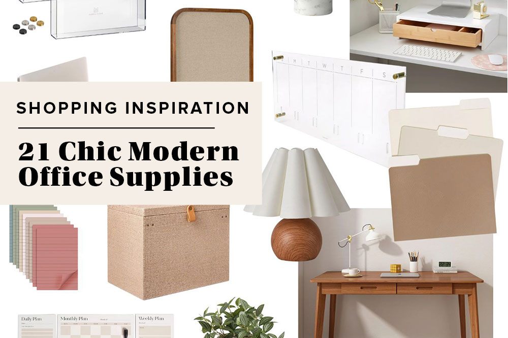 9-To-5 Style: Mod Office Supplies Roundup - Dream Green DIY